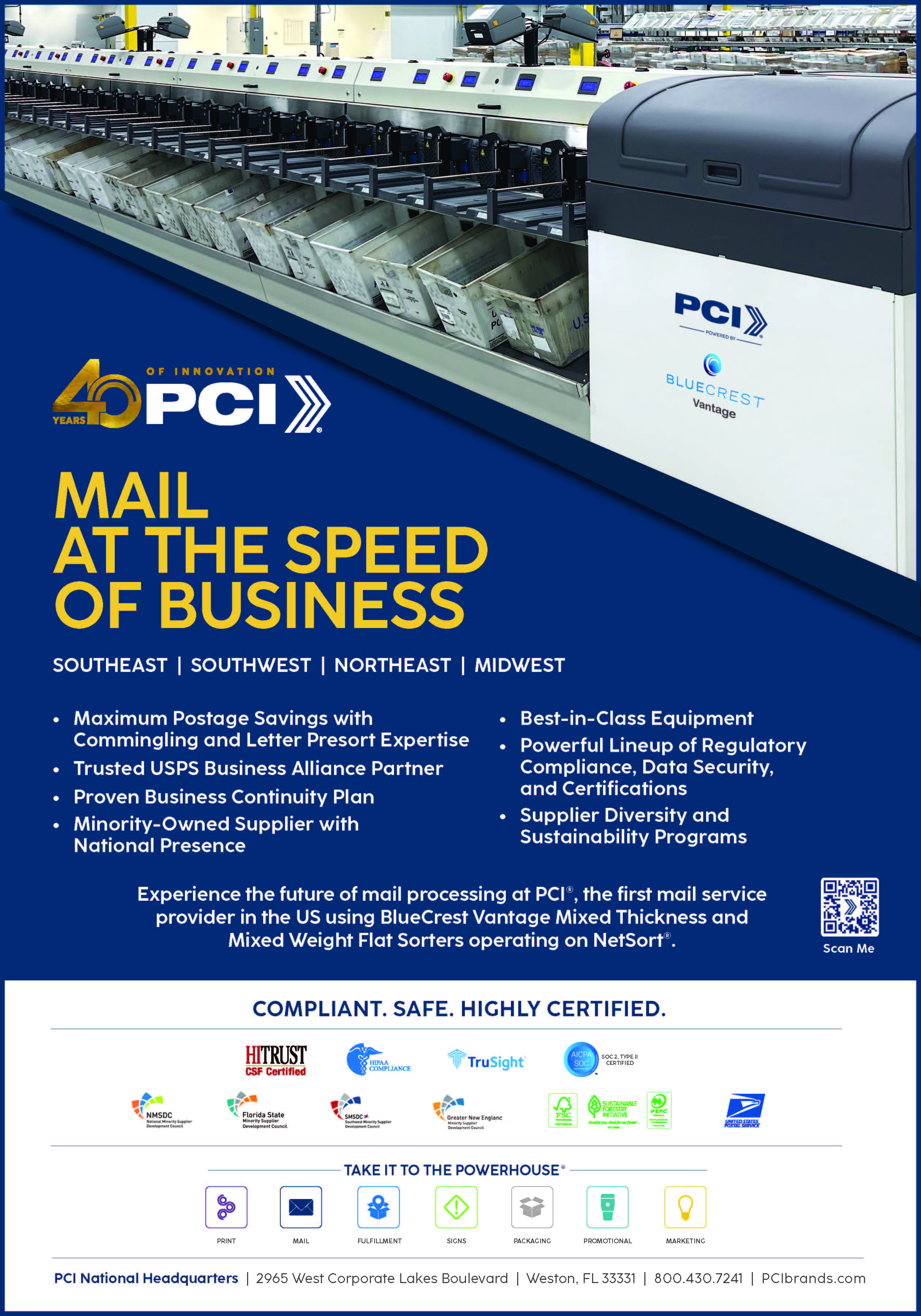 Postal Center International – Official Mail Guide (OMG)