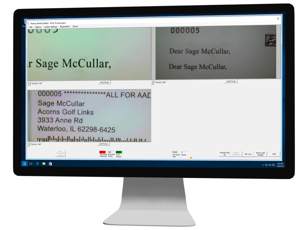 Monitor Your Inserter Every Step of the Way with PicturePerfect