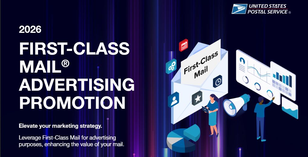 Unlock 2026 First-Class Mail Advertising Promotion Details